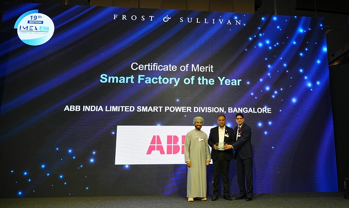 ABB India Wins ‘Smart Factory of the Year’ at the Frost & Sullivan’s India Manufacturing ...