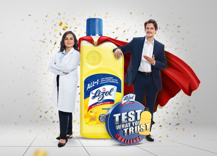 Lizol Defeats India’s Top 10 Nominated Phenyls as Chosen by Lakhs of ...